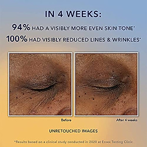 RoC Multi Correxion Revive + Glow 10% Active Vitamin C Serum for Face, Daily Anti-Aging Wrinkle and Skin Tone Skin Care Treatment, Brightening Serum for Dark Spots, 1 Fluid Ounce