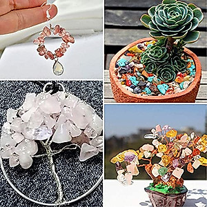 Jteremy Irregular Chips Stone Beads Natural Gemstone Beads Kit with Earring Hooks Spacer Beads Pendants Charms Jump Rings for DIY Jewelry Necklace Bracelet Earring Making for DIY Jewelry Making, Beadi