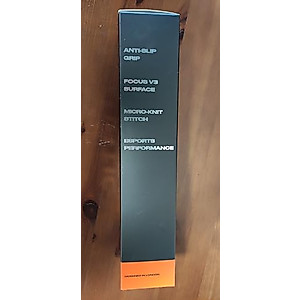 Fnatic | Focus 3 | Large Size | Soft Cloth Performance Gaming Mouse Mat | Control Surface | 19.17" x 14.65" x 0.16"