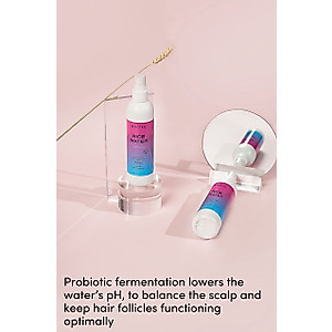 Fermented Rice Water Hair Mist for Hair Growth (8 oz) with Biotin and Lavender for Thicker and Fuller Looking Hair, Conditioning, Moisturizing, pH Balanced