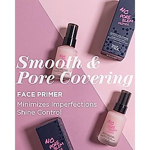 TOUCH IN SOL No Pore Blem Primer 1.01 fl.oz - Pore Minimizing, Sebum and Shine Control - Pore Filler Blurring Primer Before Makeup – Hydrates & Smooths Skin – With Collagen and Green Tea Extracts