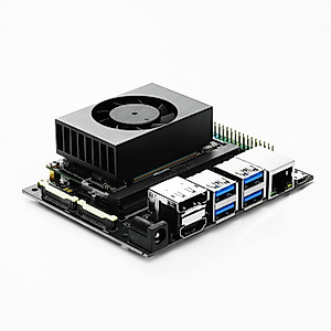 Yahboom Jetson Xavier NX SUB Developer Kit with Network Card Antenna Power Adapter 128G SSD Jetson Xavier NX (eMMC Version) (8G)