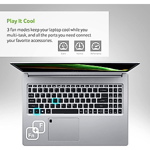 2022 Acer Aspire 5 15.6" FHD IPS Slim Laptop, AMD Ryzen 7 3700U(Beat i7-8565U, up to 4GHz), 16GB RAM, 512GB NVMe SSD, WiFi6, RJ-45, Backlit KB, Fingerprint Reader, Win 11 w/GM Accessories
