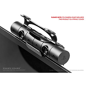 Privacy Shield for Playstation 4 Camera v2.0 by Foamy Lizard ® Protective Concealing Lens Cover for 2016 PS4 Console Camera 2.0 Sensor (NOT compatible with OLD rectangular camera, CAMERA NOT INCLUDED)