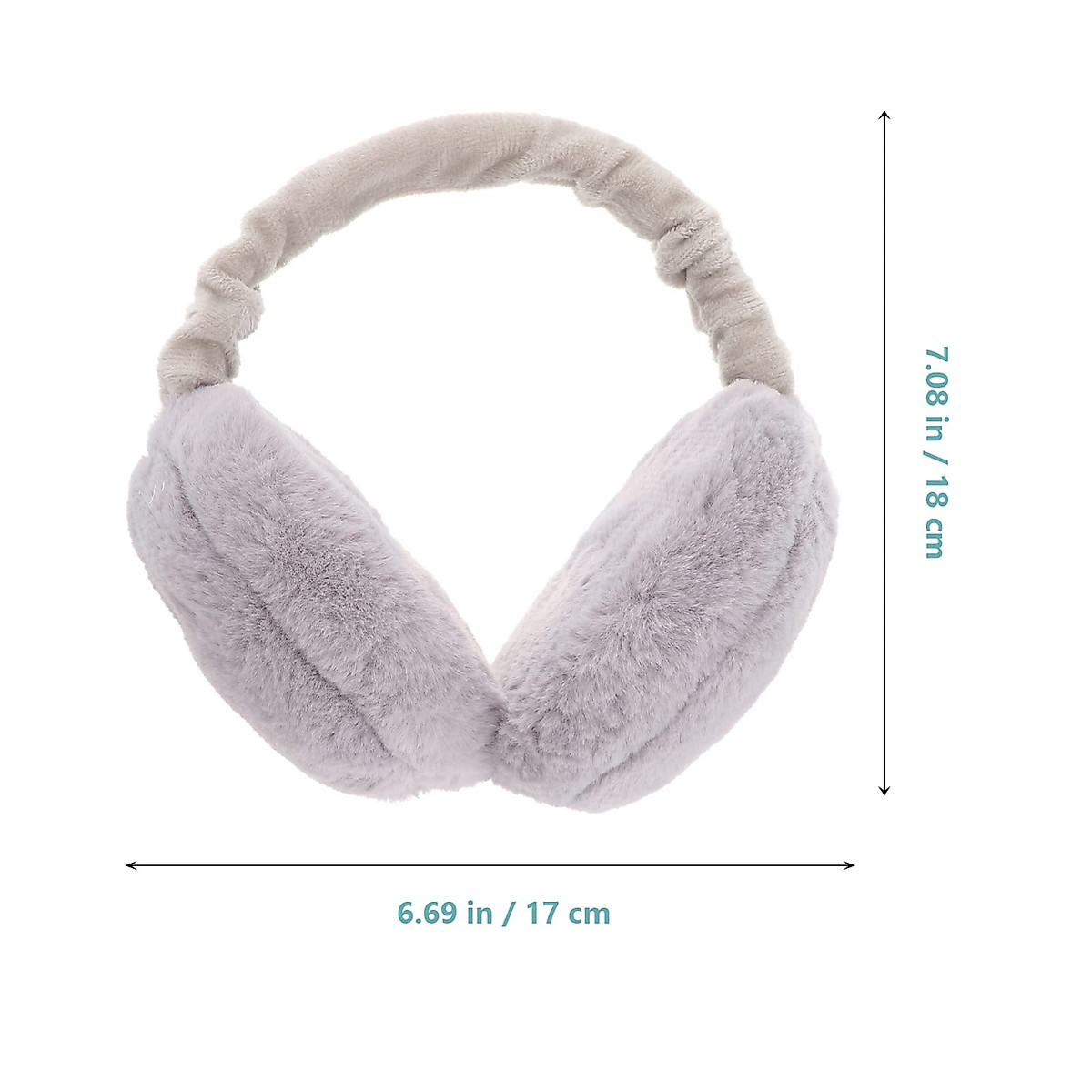 MAGICLULU Winter Ear Covers Faux Warm Earmuffs Headbands for Kids Faux Furry Ear Muffs Kids Headband Ear Muffs for Kids Earmuffs Plush Ear Warmer Windproof Ear Warmer Ear Headband