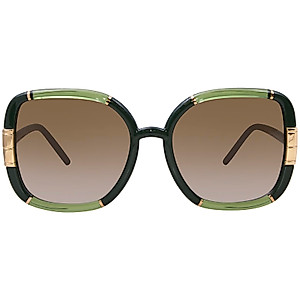 Sunglasses Tory Burch TY 9071 U 189713 Transparent Olive/Olive