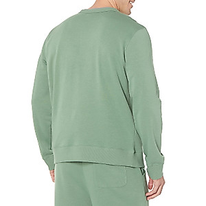 Amazon Essentials men's Crewneck Sweatshirt, Lightweight Long-Sleeve French Terry, Sage Green, X-Large, (Available in Big & Tall)