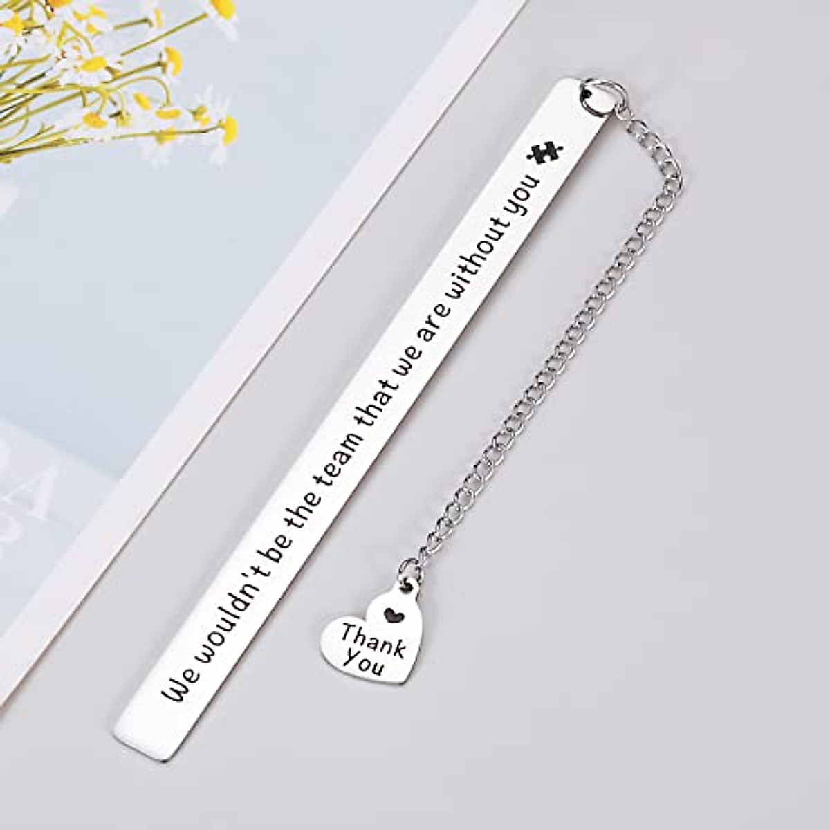 Thank You Gift Bookmark for Boss Leader Supervisor Mentor Christmas Birthday Bookmark Gifts for Colleague Coworker Friends Coach Going Away Leaving Retirement Office Thank You Memorial Gifts