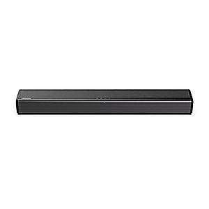 Hisense HS214 2.1ch Sound Bar with Built-in Subwoofer, 108W, All-in-one Compact Design with Wireless Bluetooth, Powered by Dolby Audio, Roku TV Ready, HDMI ARC/Optical/AUX/USB, 3 EQ Modes,Black