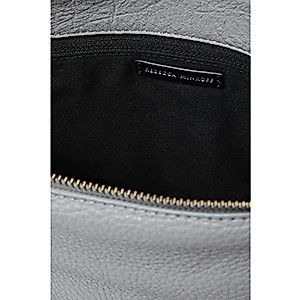 Rebecca Minkoff Darren Top Zip Shoulder Smoke One Size