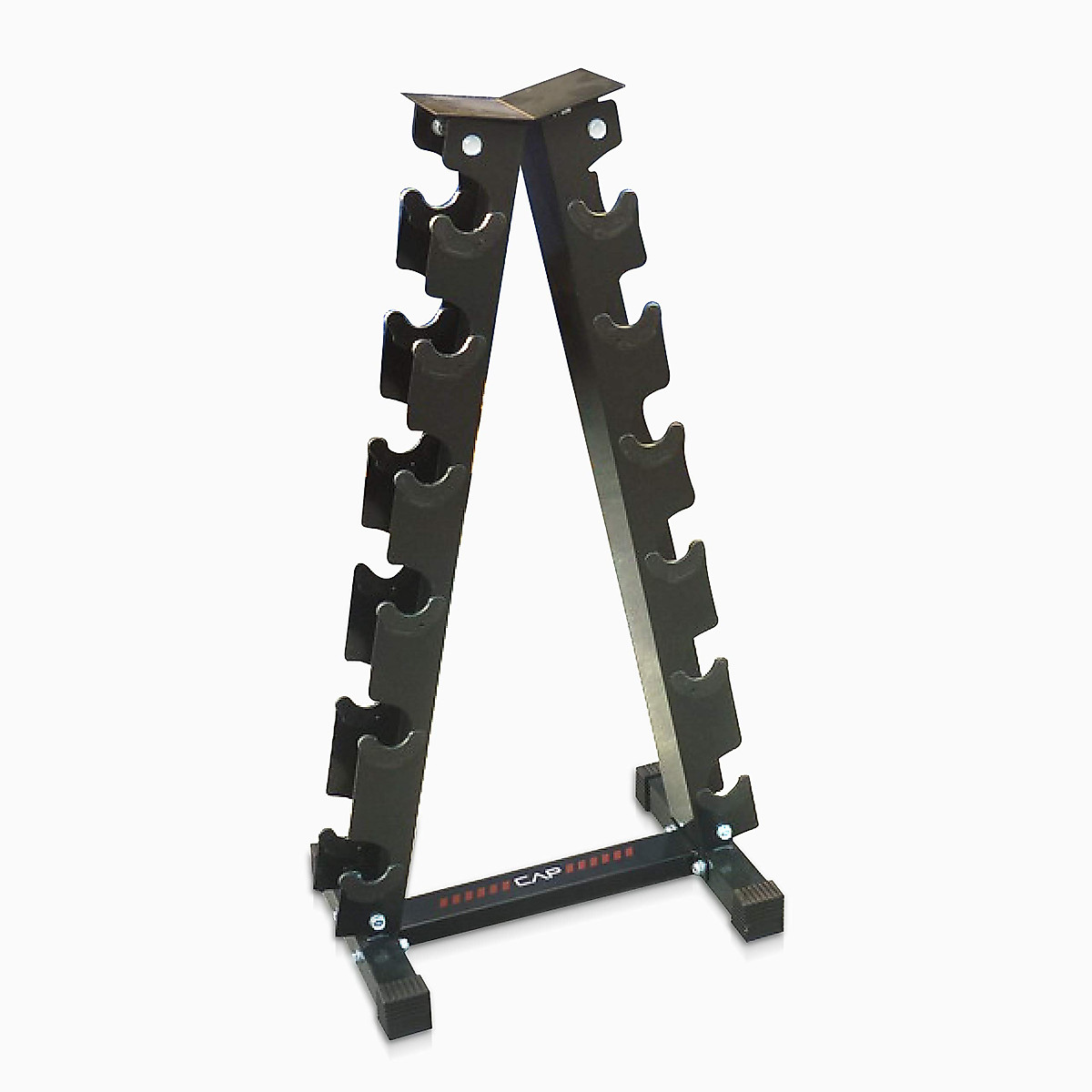 CAP Barbell A-Frame Dumbbell Rack, Dark Gray