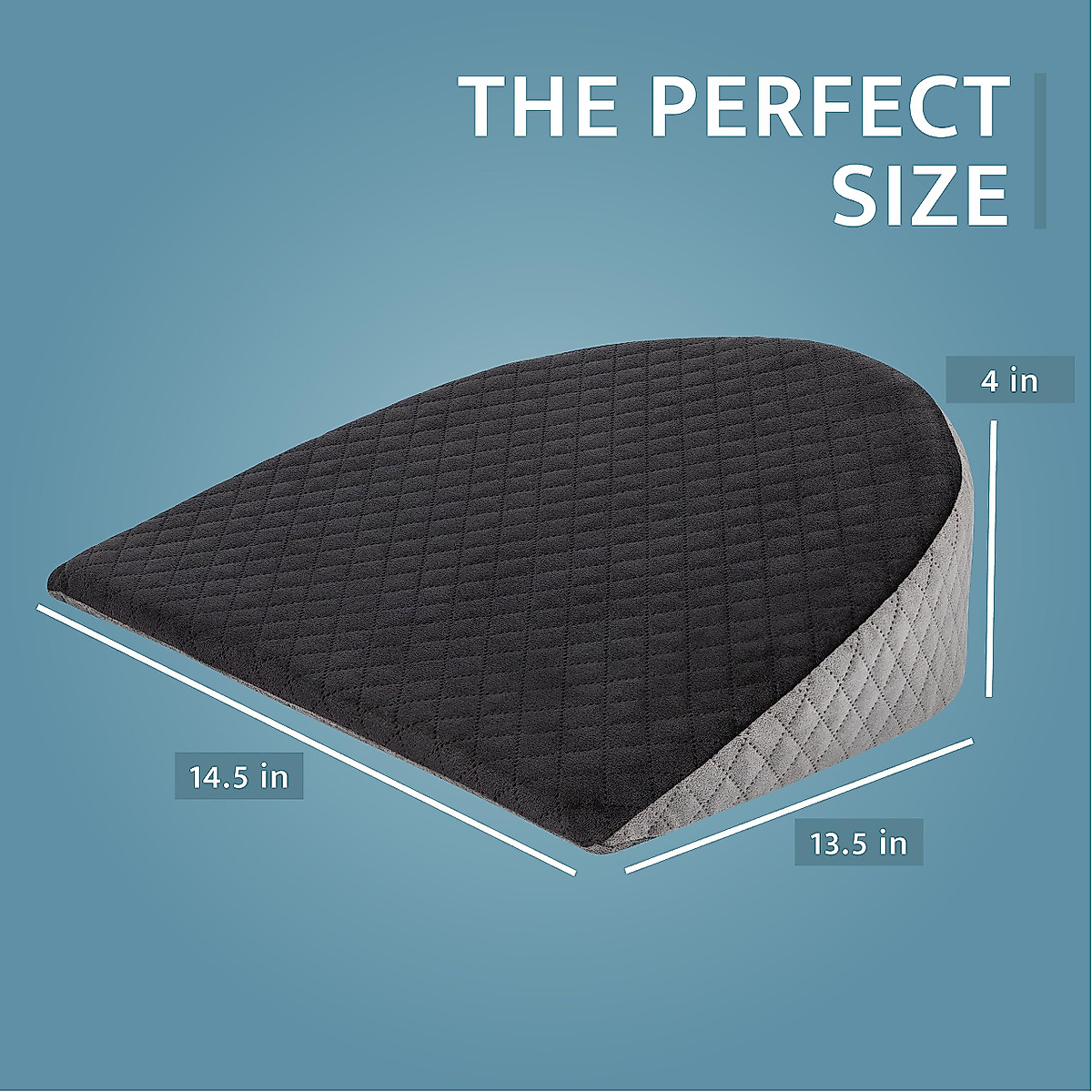 Kӧlbs Wedge Pregnancy Pillow | Memory Foam Pregnancy Pillow for Sleeping, Back, Knees and Legs | Maternity Wedge Pillow for Belly Support