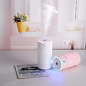 LEIGONG Desktop Portable Mini Air Purifier, Remove 99.97% Smoke Dust,Secondhand Smoke, Multipurpose Air Cleaner for Home, Bedroom, Office Car(Pink)