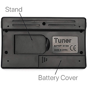 AyeVision Chromatic Tuner for Guitar Electric Bass Mandolin Ukulele Violin Banjo Cello