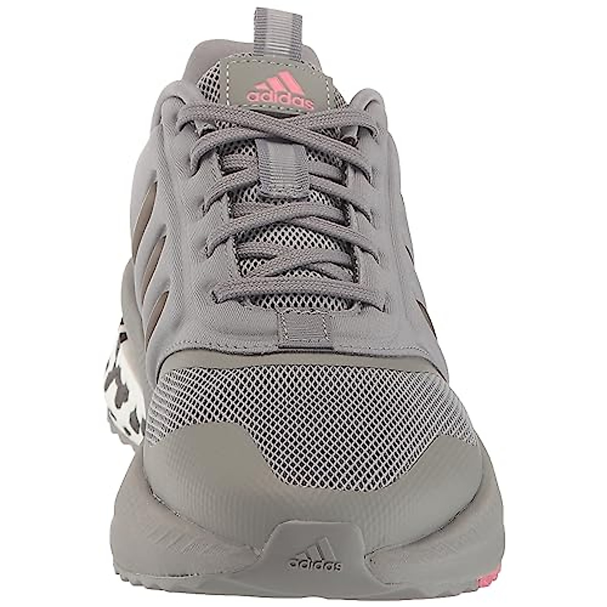 adidas Women's X_PLR Phase Sneaker, Grey/Core Black/Pink Fusion, 10.5