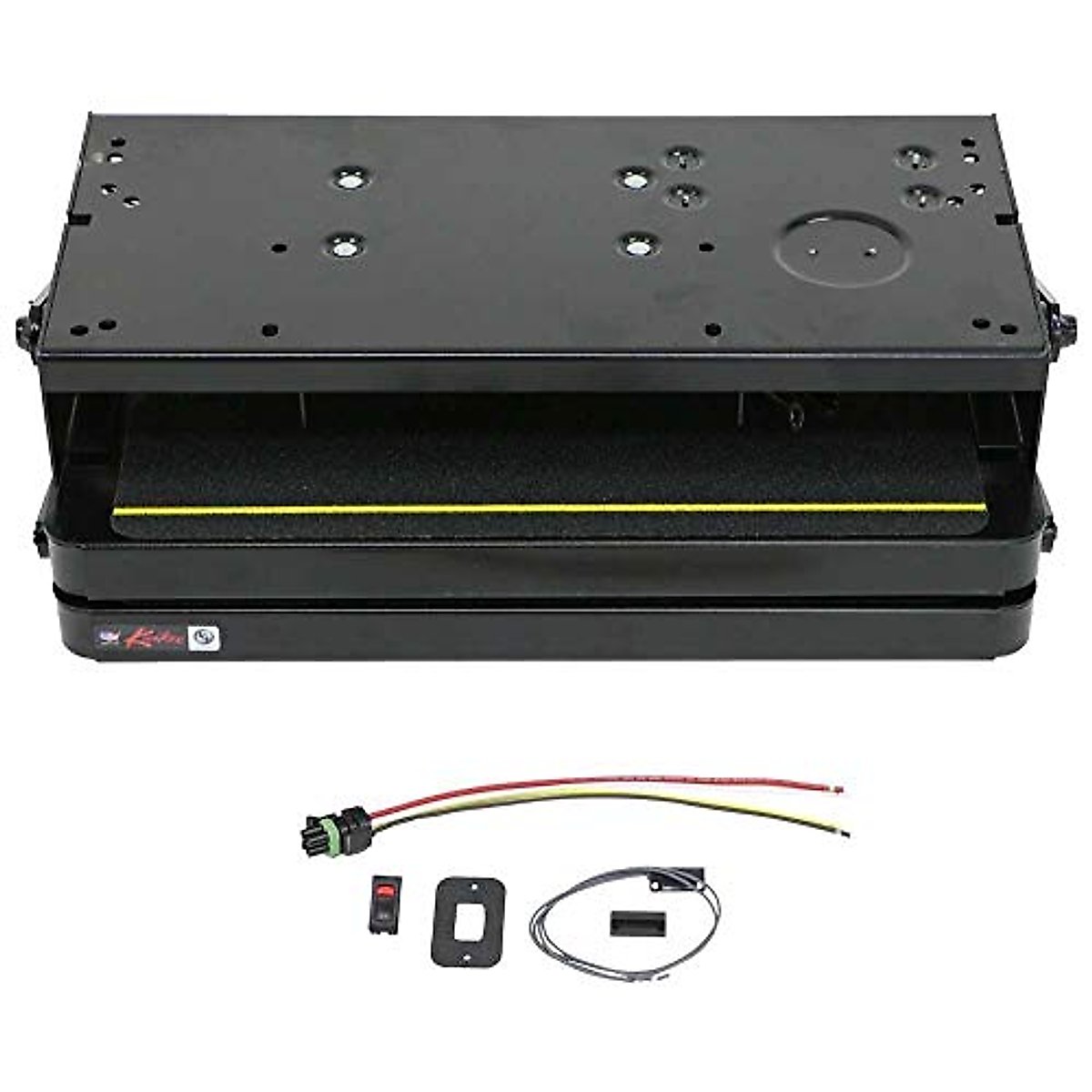Kwikee 32 Series Electric Step Assembly with Logic Control Unit and Power Switch Kit for RVs and Travel Trailers