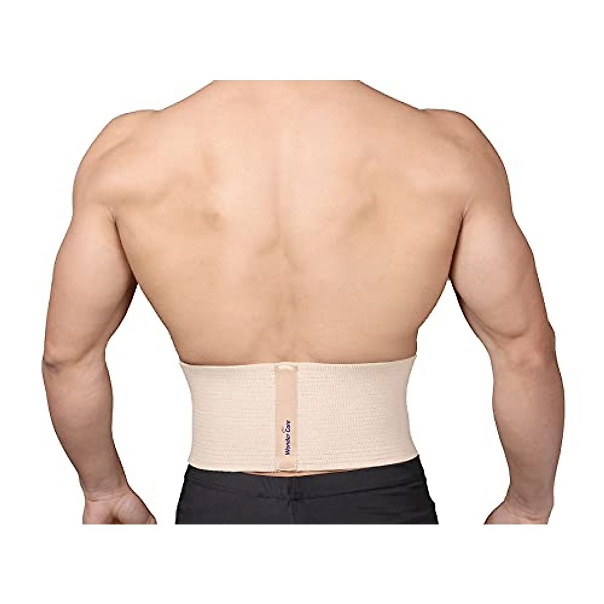 Wonder Care- Umbilical Hernia Support Belt Abdominal Binder for Belly Button Hernias or Navel Hernias, Hernia pain relief Brace (L)…