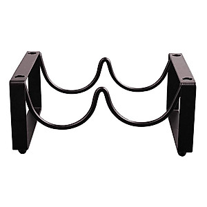 sleeri Wine Rack Countertop, Cabinet Wine Holder Storage Stand, 1 Tier Stackable Wine Rack, Hold 2 Bottles - Wine Rack Storage Organizer Holder for Wine, Beer, Pop/Soda, Water, Stackable/ 1 Pcs