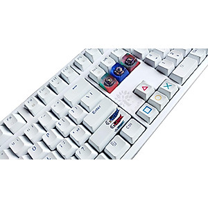Handmade Individuation Customized 2.75u Shift Keycap Thick PBT Dye-Sublimation Key Cap OEM Profile for Cherry MX Gaming Mechanical Keyboard (Ink and wash)