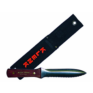 DA71000 KLENK TOOLS Dual Duct / Insulation Knife - Rosewood Handle