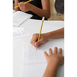 TICONDEROGA Pencils, Wood-Cased, Pre-Sharpened, Graphite #2 HB Soft, Yellow, 30-Pack (X13830)