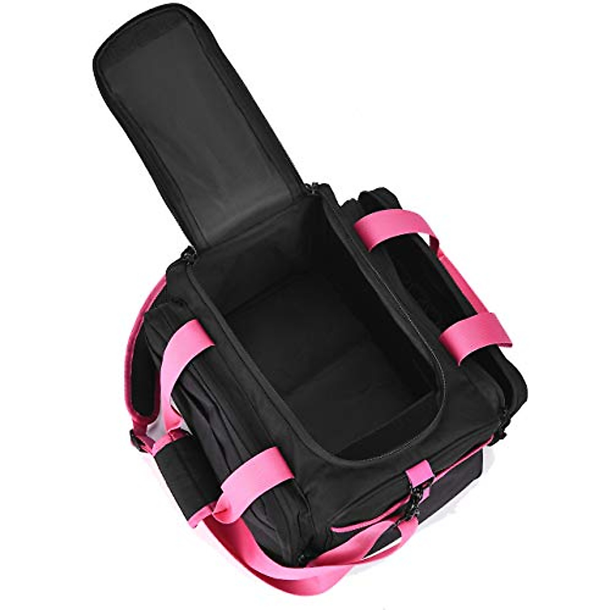 Tactical Gun Shooting Range Bag, Deluxe Pistol Range Duffle Bags Pink