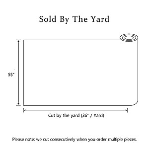 Osunnus Crazy Horse Vegan Faux Leather Fabric by The Yard 55" Wide 1.25mm Thick Synthetic PU Faux Leather Sheets for DIY Crafts Furniture Cover Auto Marine Upholstery, Brown