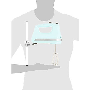 KitchenAid KHM512IC 5-Speed Ultra Power Hand Mixer, Ice Blue