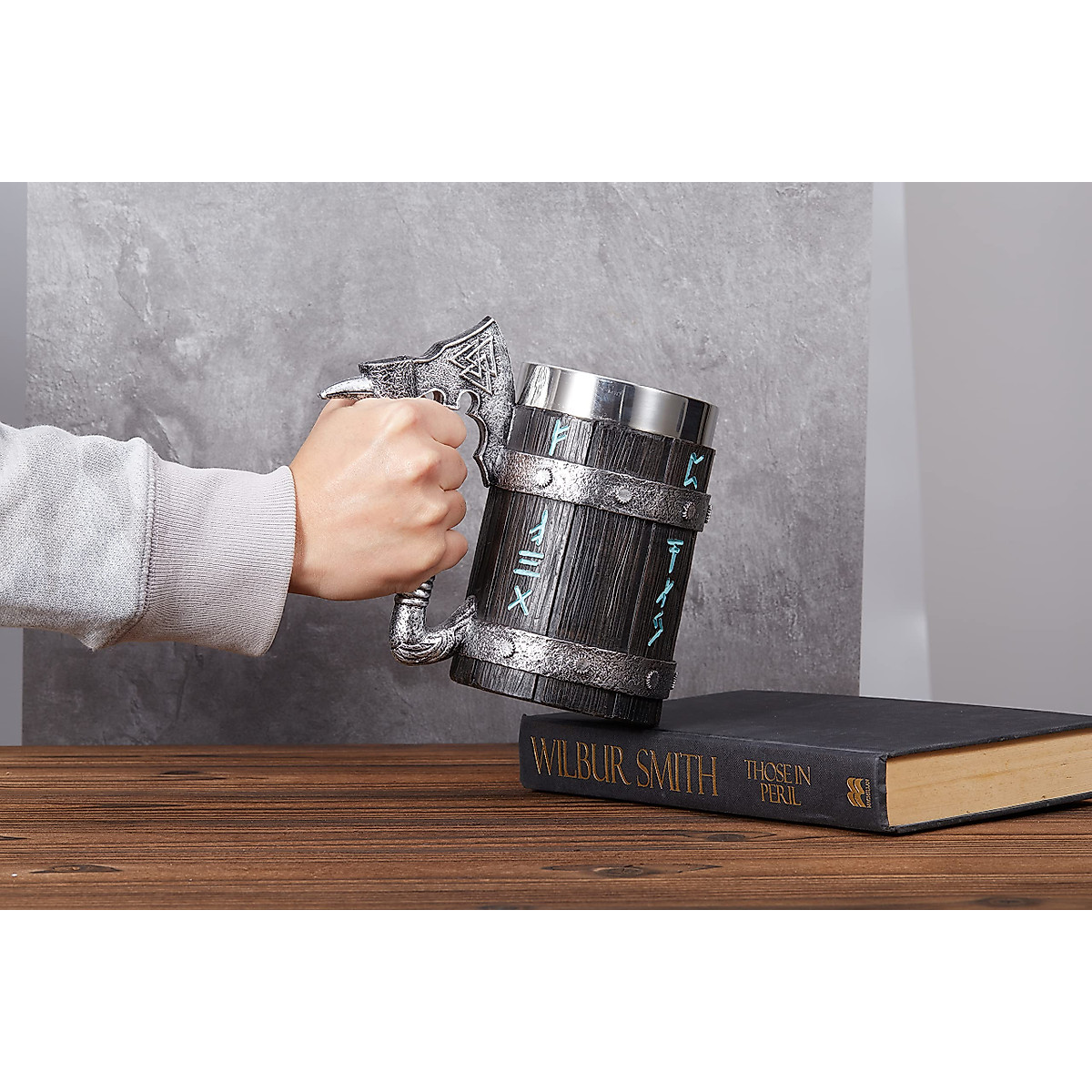 Nordic Viking Rune Mug - Unique Norse Mythology Gift