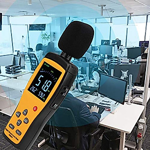 Okuyonic Digital Sound Level Meter Noise Monitor Decibel Meter for Checking for Controlling The Sound Level for Individuals