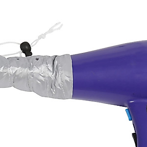 HAMPTON DIRECT Soft Bonnet Hair Dryer Attachment Hooded Hair Dryer Cap for Hand Blow Dryer, for Professional & Home Hair Styling, Deep Conditioning