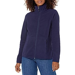 Amazon Essentials Women's Classic-Fit Full-Zip Polar Soft Fleece Jacket (Available in Plus Size), Navy, X-Large