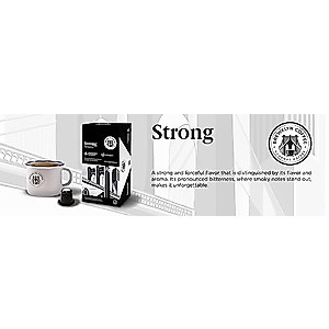 BREWKLYN COFFEE for Nespresso Original Machine 120 pods Certified Genuine Espresso Variety Pack Pods Compatible with Nespresso Original (Strong)