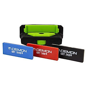 Demon Mechanic Elite X Ski Tuning Kit & Snowboard Tuning Kit with Ski Wax Iron, Ski and Snowboard Wax & Demon Elite X Ski and Snowboard Edge Tuner w/Diamond Files