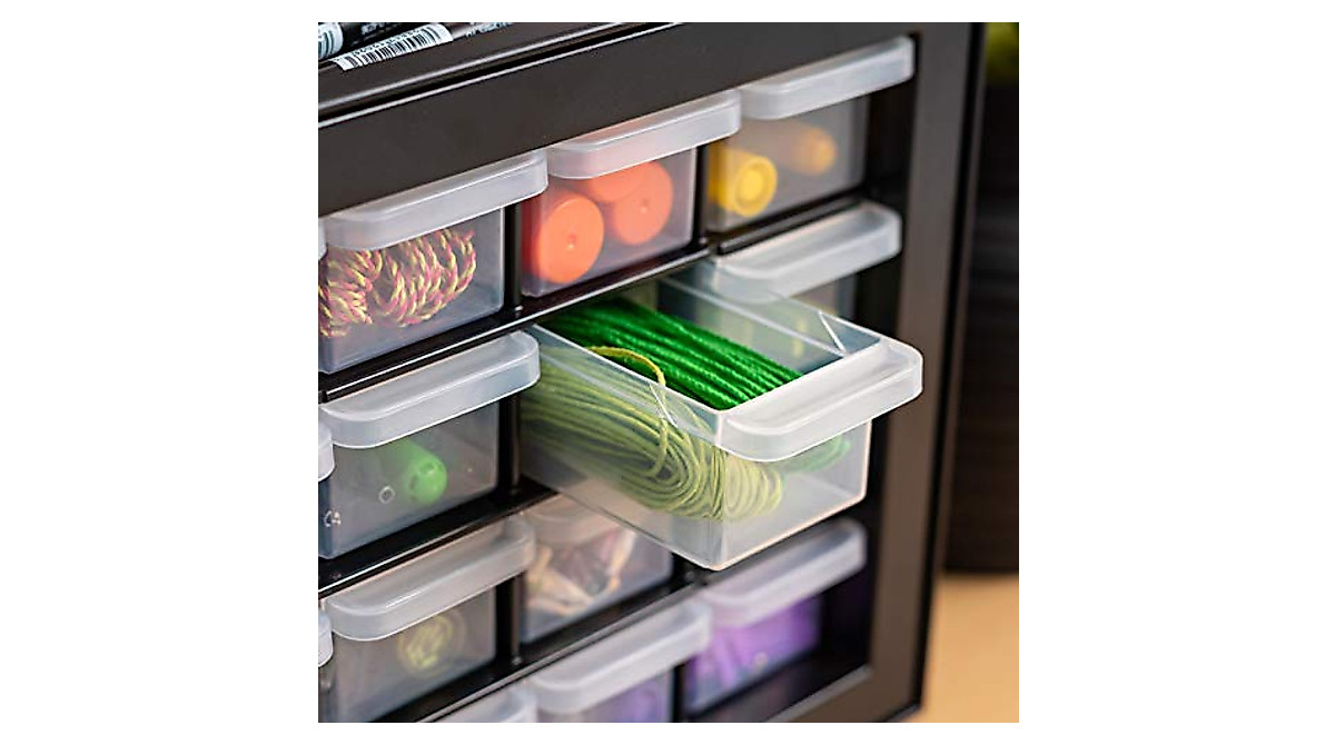 Organize with IRIS USA 16-Drawer Storage Cabinet