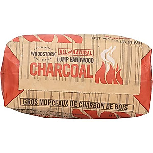 Woodstock Charcoal, All Natural, Lump Hardwood, 8.8 Pound