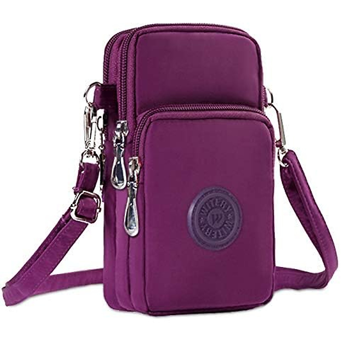 WITERY Women Mini Crossbody Bag Purse Wrist Cell Phone Bag Women’s Shoulder Handbag Multiple pocket Wallet for Ladies
