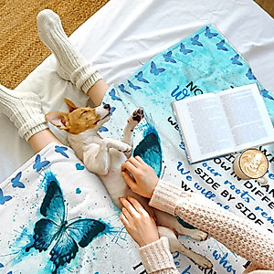 Blanket to Sister Birthday Gifts from Sister Ultra-Soft Flannel Throws Blankets Sister in Law Sisters Warm Quilts for Bed Couch Travel Beach 50*60in