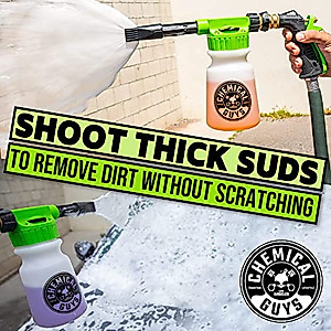 Chemical Guys HOL349 15-Piece Arsenal Builder Car Wash Kit with Foam Gun, Storage/Carrying Bag and (6) 16 oz Car Care Cleaning Chemicals (Works w/Garden Hose)