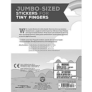 Jumbo Stickers for Little Hands: Unicorns: Includes 75 Stickers (Volume 3) (Jumbo Stickers for Little Hands, 3)