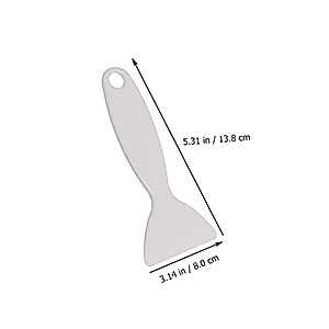 Vaguelly 60 Pcs Refrigerator Deicer Ice Remover Scoop ice Scraper for Freezer Household Tools Fridge ice Shovel ice Shovel for Fridge Plastic ice Shovel White ice Machine pp Clean Child