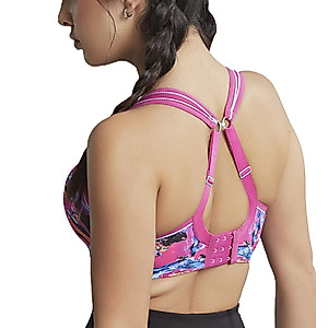 Panache Women's High Impact Underwire Sports Bra, Abstract Orchid, 28DD