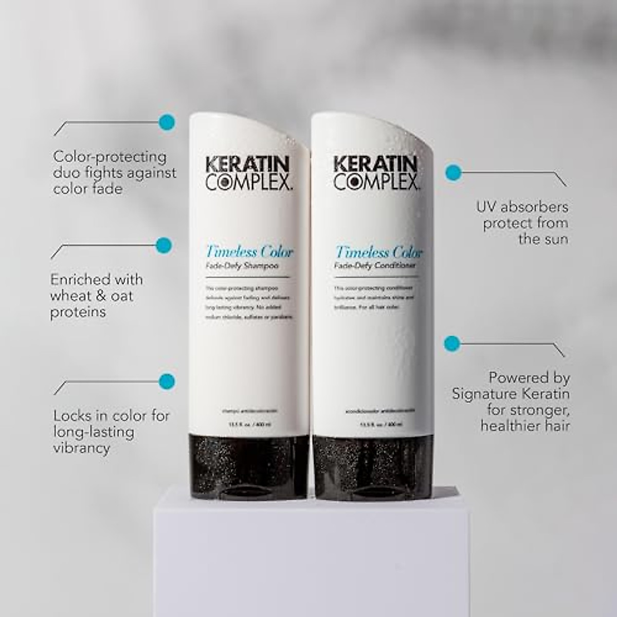 Keratin Complex - Timeless Color Fade-Defy Shampoo - 33.8 fl oz