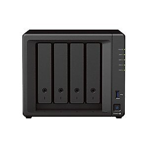 Synology DS923+ 4-Bay Diskstation NAS (AMD Ryzen™ 4 Threads R1600 Dual-Core 4GB Ram 2xRJ-45 1GbE LAN-Port) 16TB Bundle with 4X 4TB Seagate IronWolf