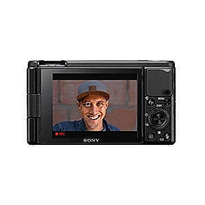Sony ZV-1 Camera for Content Creators and Vloggers Koah Pro NP-BX1 Battery with Charger and Kingston 64GB Canvas Go Plus 170MB/s SD Card Bundle (3 Items)