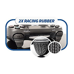Snakebyte Trigger Treadz - Original 4-Pack for (PS4) - Anti Slip Trigger Rubbers - PlayStation 4