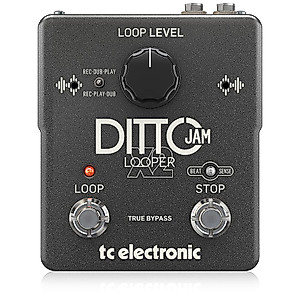 TC Electronic Guitar Looper Effects Pedal, Black (Ditto JAM X2