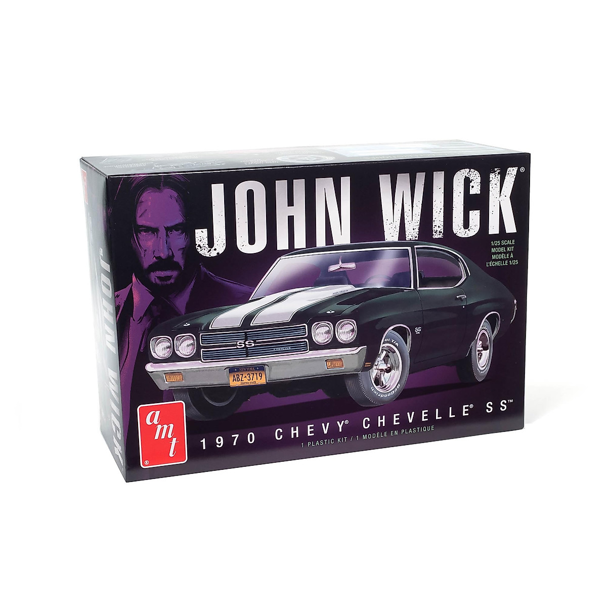 AMT 1970 Chevy Chevelle John Wick 1:25 Scale Model Kit