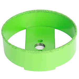 HLOFIZI 4-1/8 Inch Carbide Hole Saw for 4" Recessed Lights, Cutting Plaster Drywall Ceiling Sheetrock, 2X Faster