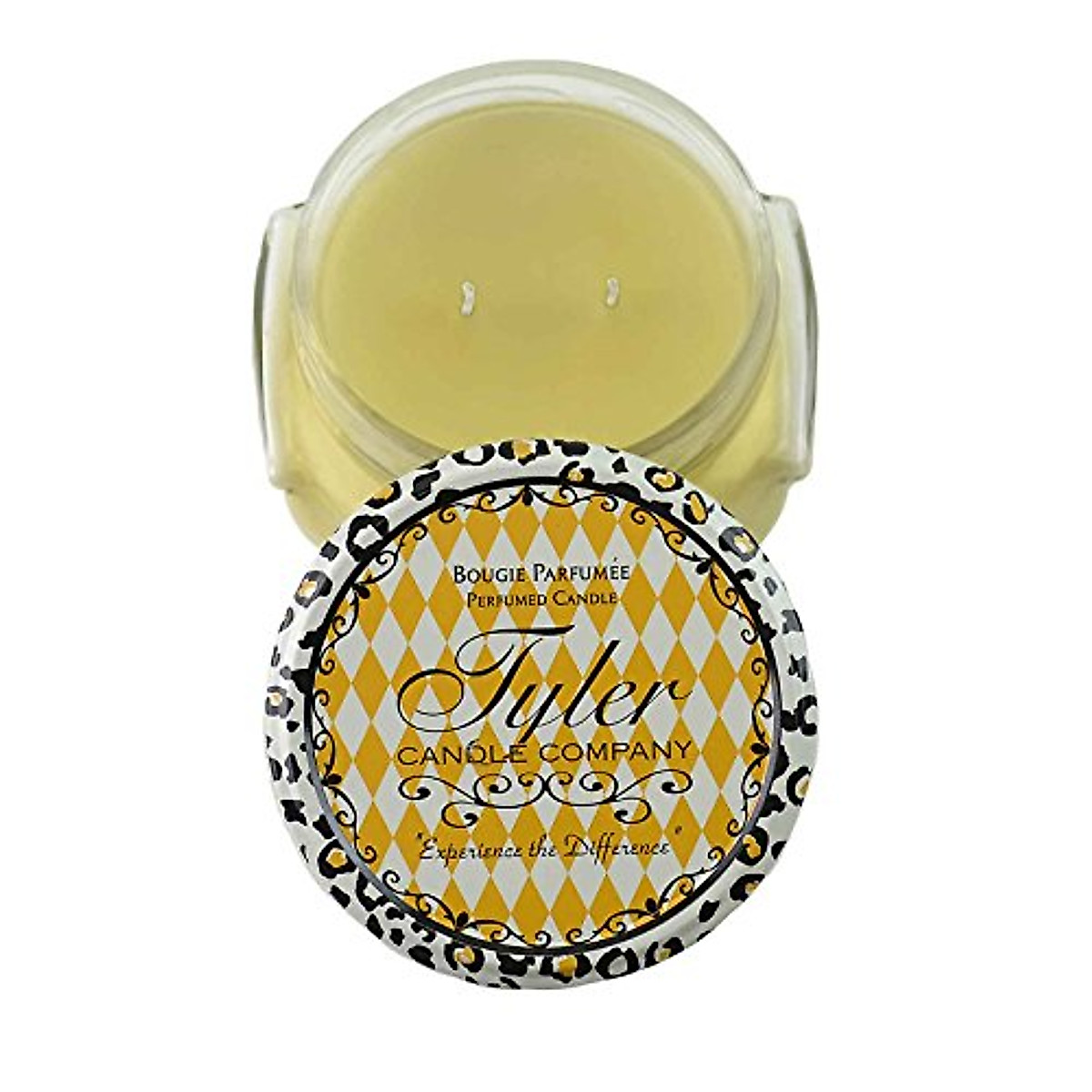 Prestige Collection 22oz Two Wick Tyler Candle - Pineapple Crush Scent,Neutral,22 Oz.